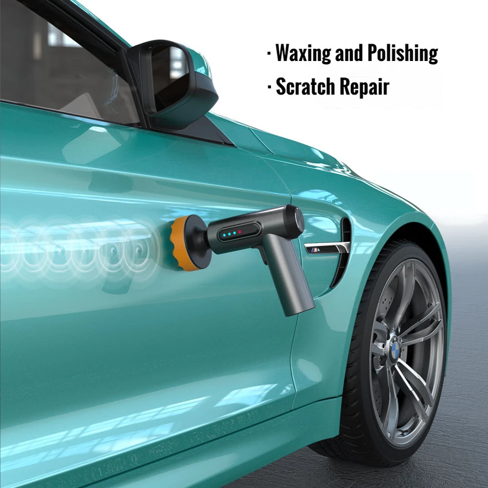Buffer Polisher 21V Automotive Polisher Wadukud Cordless Polisher Kit ...