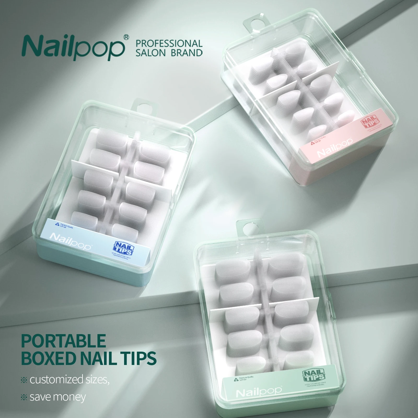 Nailpop-Soft-Gel-Tips-for-Nails-Extension-System-Ultra-Matt-Short ...