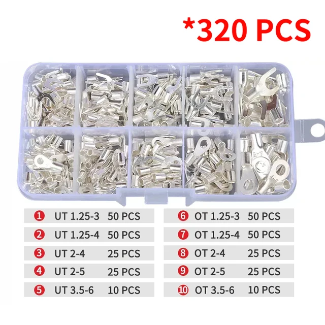 Copper UT cold-pressed terminal U-shaped Y-shaped fork-shaped copper ...