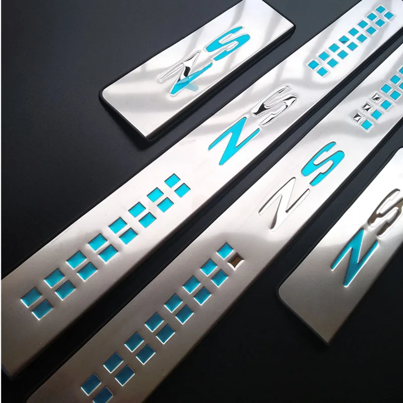 Door external sills plate,scuff plate threshold for MG ZS 2017-2019 ...