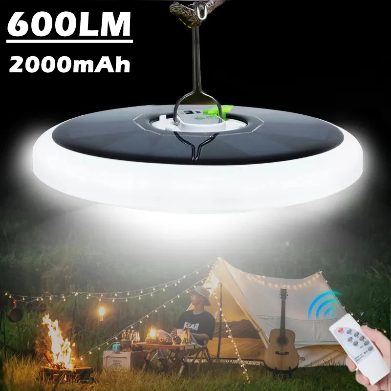 New-Solar-LED-Camping-Light-Remote-Control-Tent-Lantern-for-Outdoor ...