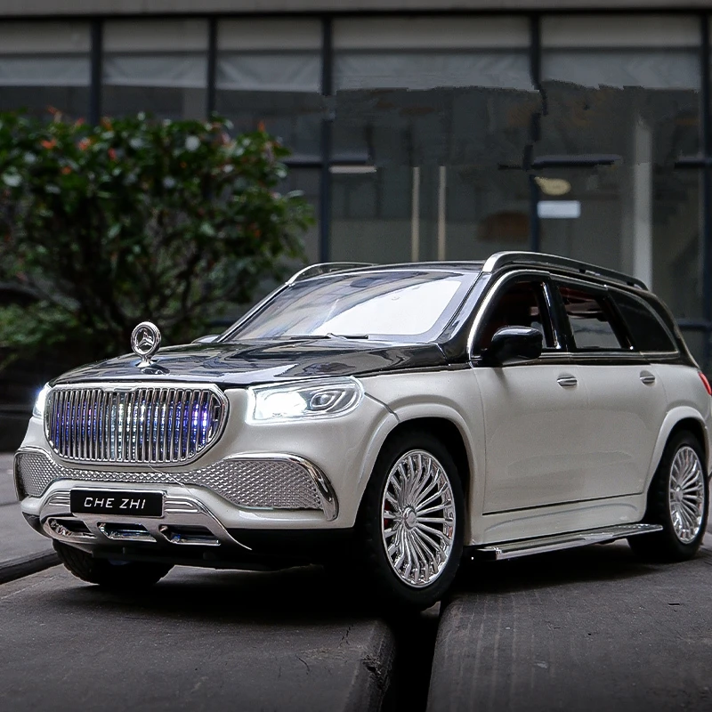 1:24 Maybach GLS GLS600 Alloy Luxy Car Model Simulation Diecasts Metal ...
