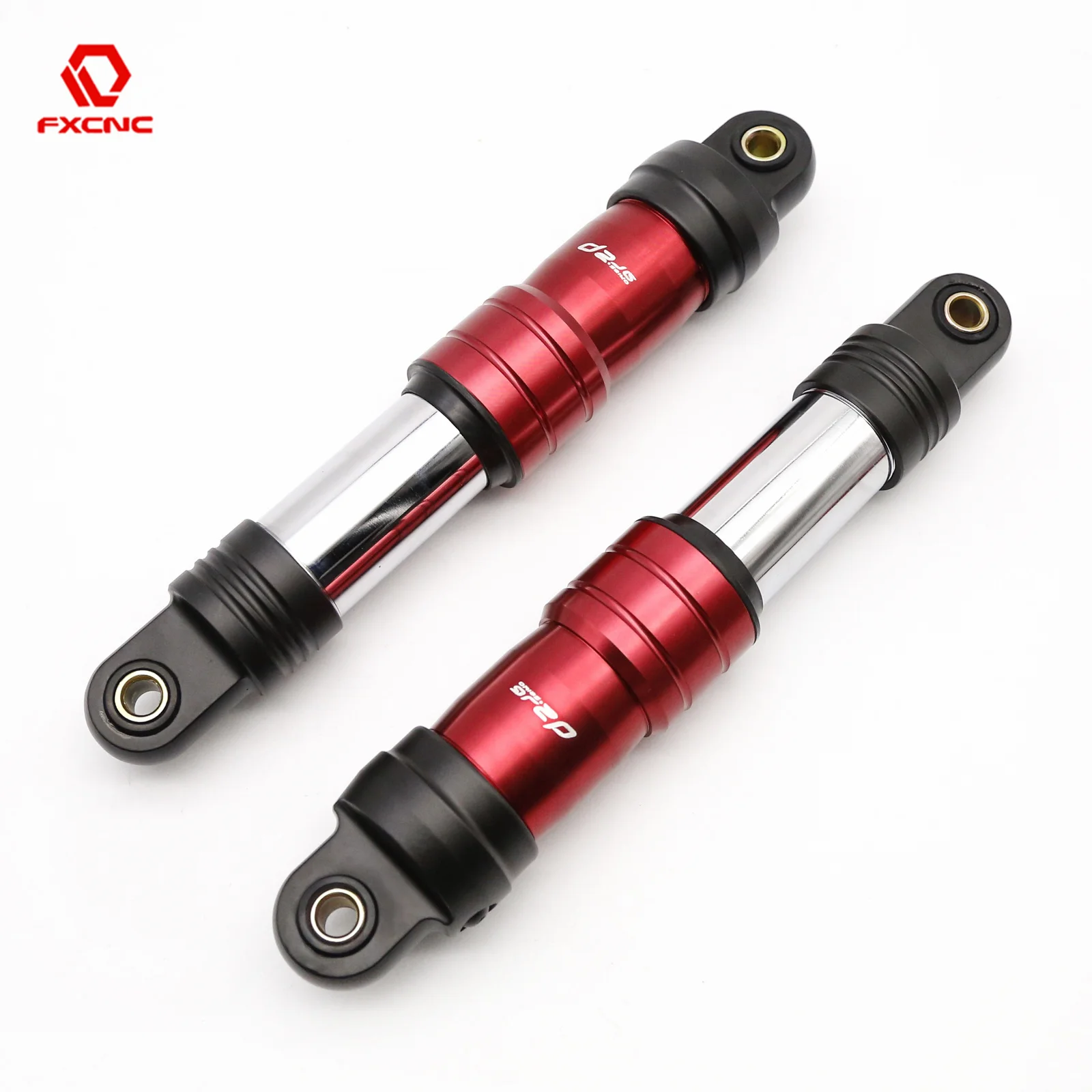 220mm 265mm 290mm Motorcycle Scooter Atv Rear Air Suspension Adjustable ...