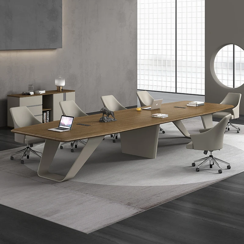 Conference-table-long-table-simple-modern-large-conference-room-desk ...