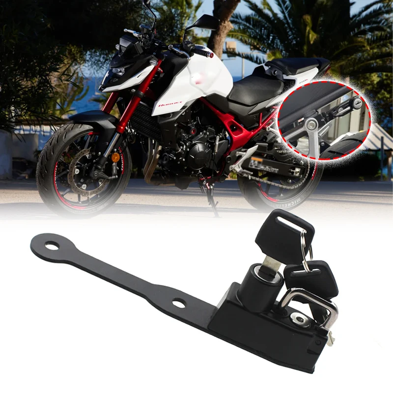CB750 Motorcycle Helmet Lock Mount Hook Keys Aluminum Locking For Honda ...