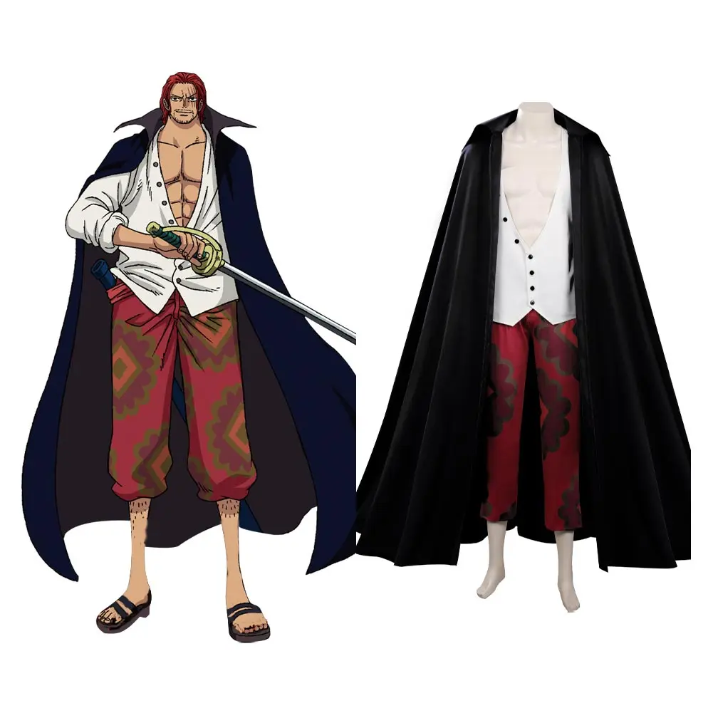 ONE-PIECE-FILM-RED-Shanks-Cosplay-Fantasia-Costume-Adult-Men-Uniform ...
