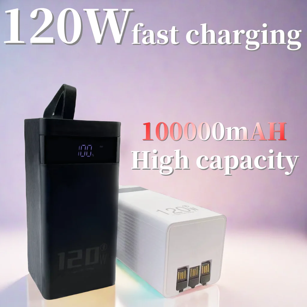 Power-bank-100000mAH-large-capacity-120W-ultra-fast-charging ...
