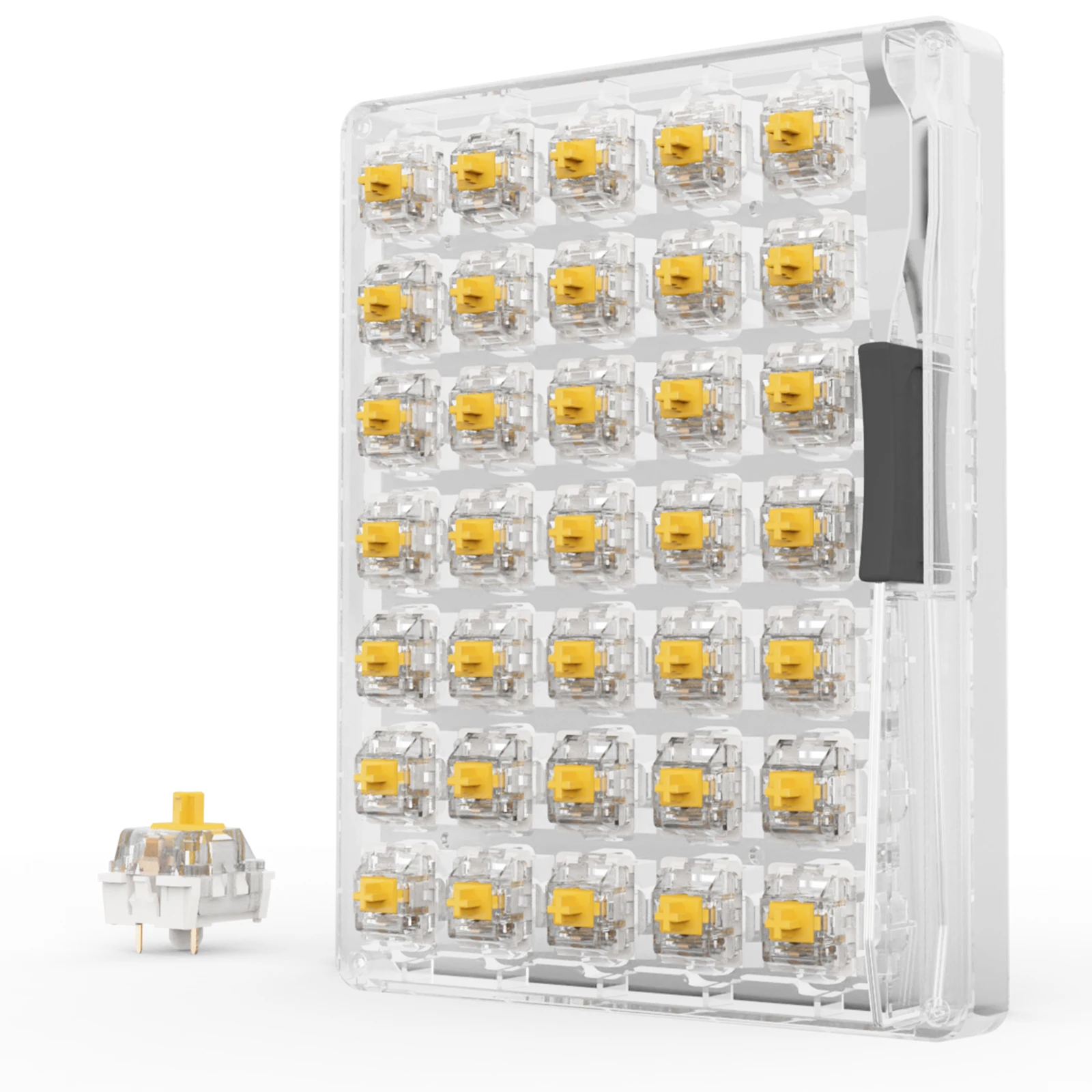 Yellow-Switches-50gf-3-pin-Quiet-Linear-Keyboard-Switches-Compatible ...