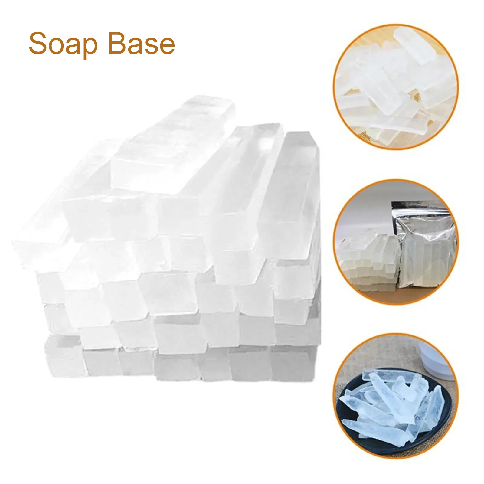1/3/5 Pack Transparent Soap Base DIY Handmade Soaps Making Raw Material ...