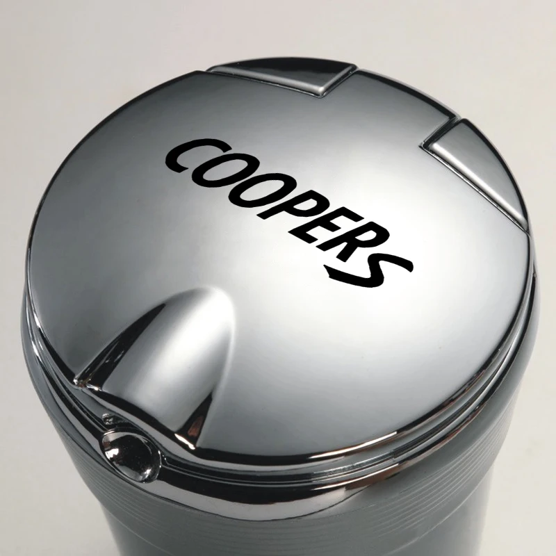 Cenicero con cubierta para coche, bote de basura creativo para mini ...