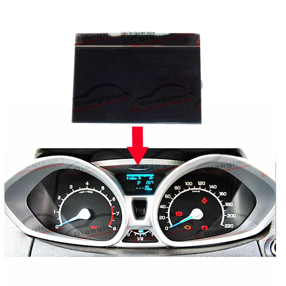 Qianyinuo-LCD-Display-Dashboard-LCD-Screen-For-Ford-EcoSport-2013-2017 ...