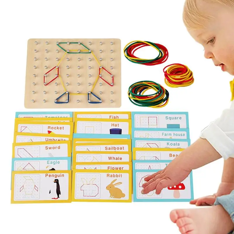Geoboards-For-Classroom-Geometric-Nail-Board-Montessori-Shape ...
