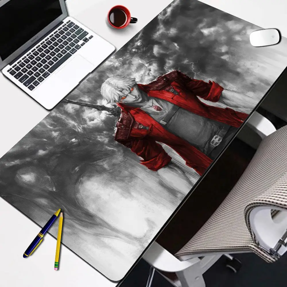 Hot Devil May Cry Mouse Pad Durable Soft Large XXL Mousepad Computer ...