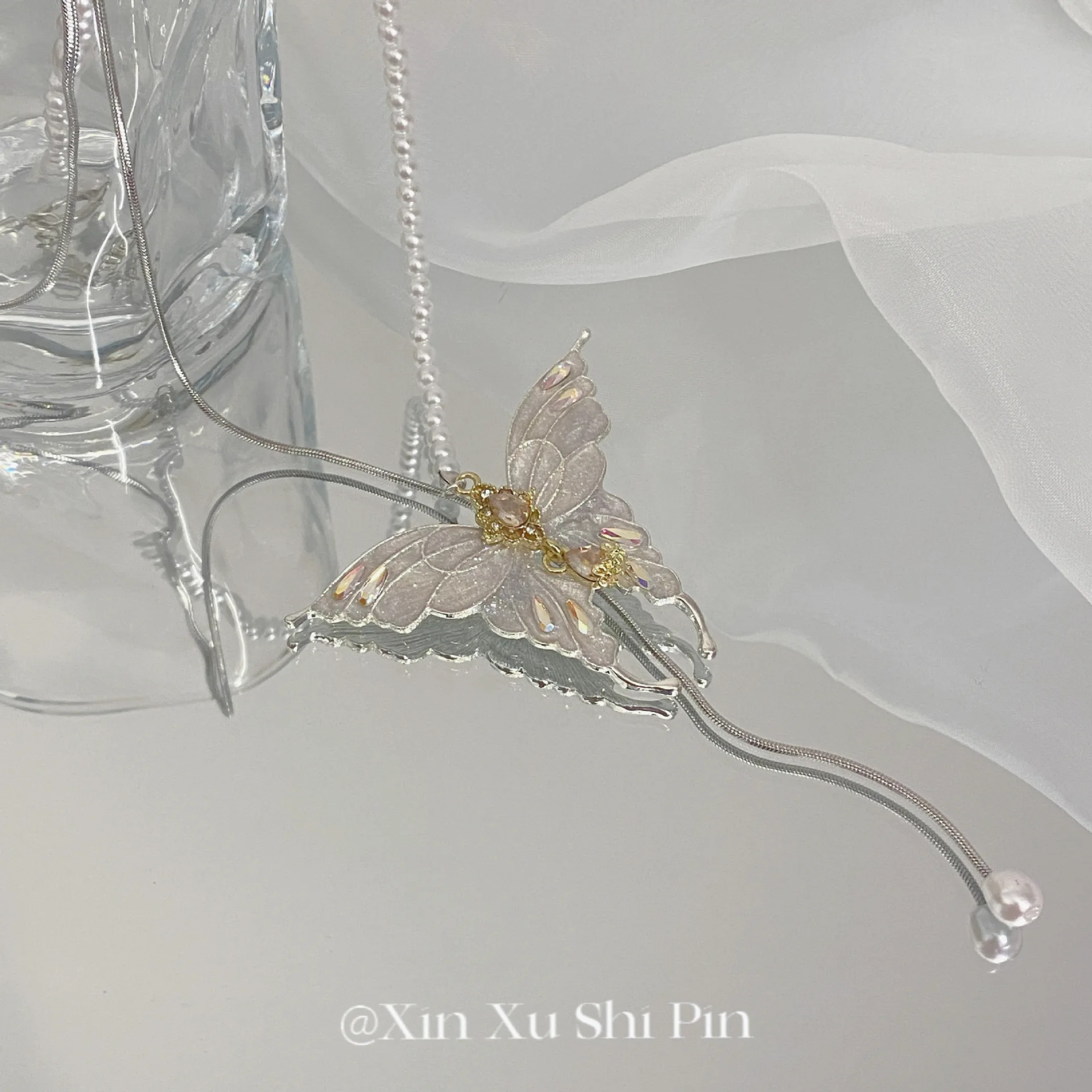 Super-Fairy-Butterfly-Tassel-Beaded-Chain-Niche-Design-Delicate ...