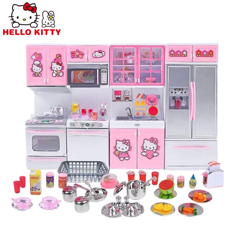 Hello Kitty Toy Kitchens Toy | Hello Kitty Kitchen Utensils | Mini ...