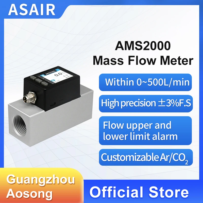 ASAIR-AMS2000-intelligent-digital-thermal-gas-mass-flow-meter-oxygen ...