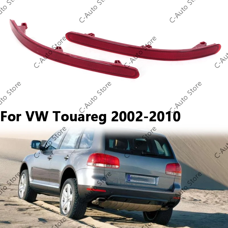 Car Left Right Tail Rear Bumper Reflector Light rear brake lamp ...