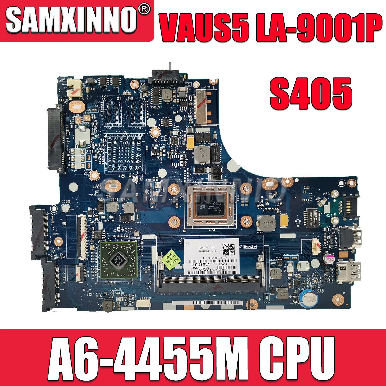 SAMXINNO-LA-9001P-Mainboard-For-Lenovo-90001724-Ideapad-S405-Laptop ...