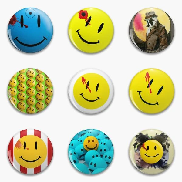 Watchmen Smiley Face Comic