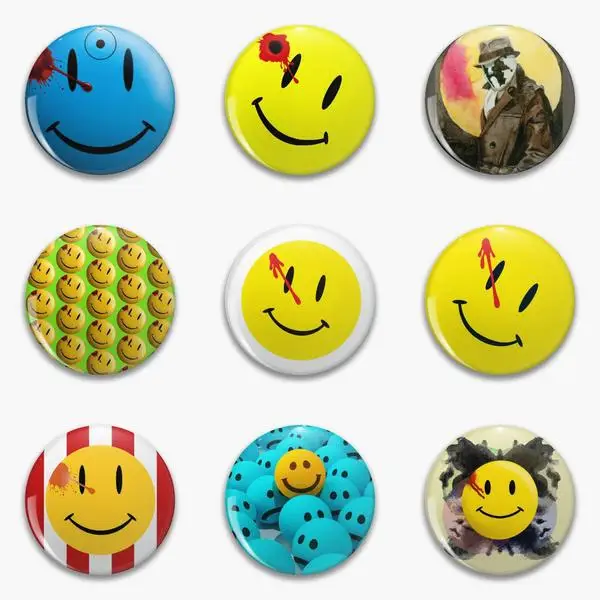 Watchmen The Comedian Smiley Face