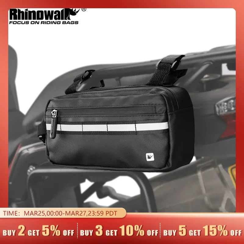 Rhinowalk-Motorcycle-Side-Bag-3L-Bumper-Bag-Universal-Tail-Rear-Seat ...