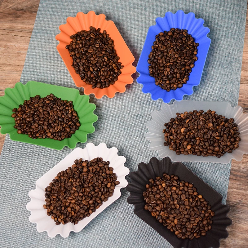 Coffee-Bean-Sample-Display-Tray-Scoop-Cupping-Bandeja-para-pesagem-e ...
