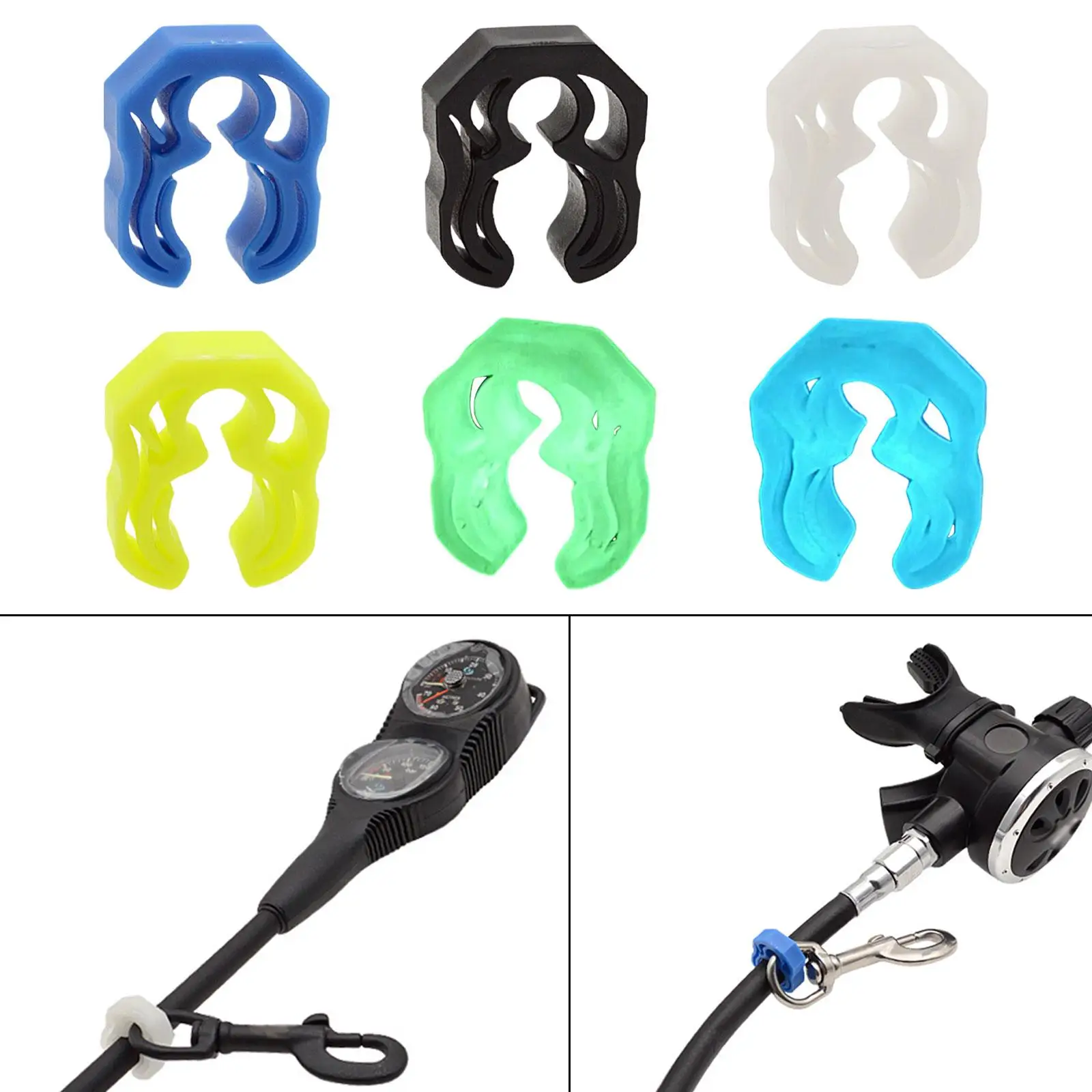 Diving Quick Release Pipe Clip Retainer Versatile Reusable Equipment ...