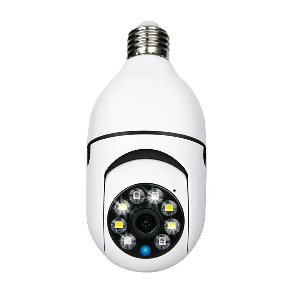E27-Bulb-Wireless-Surveillance-Camera-1MP-Wifi-Night-Vision-Auto-Human ...