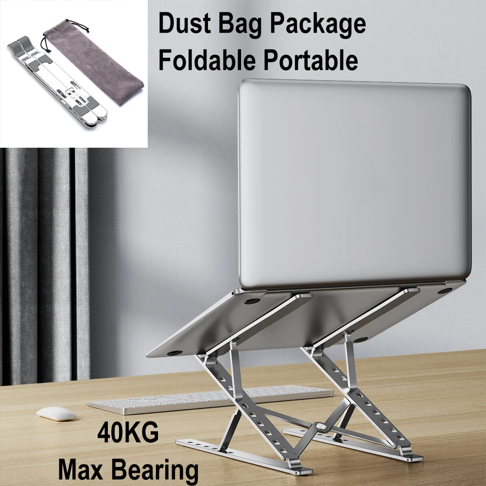 Laptop-Stand-Holder-Notebook-Stand-For-Desk-Aluminum-Support-Portable ...