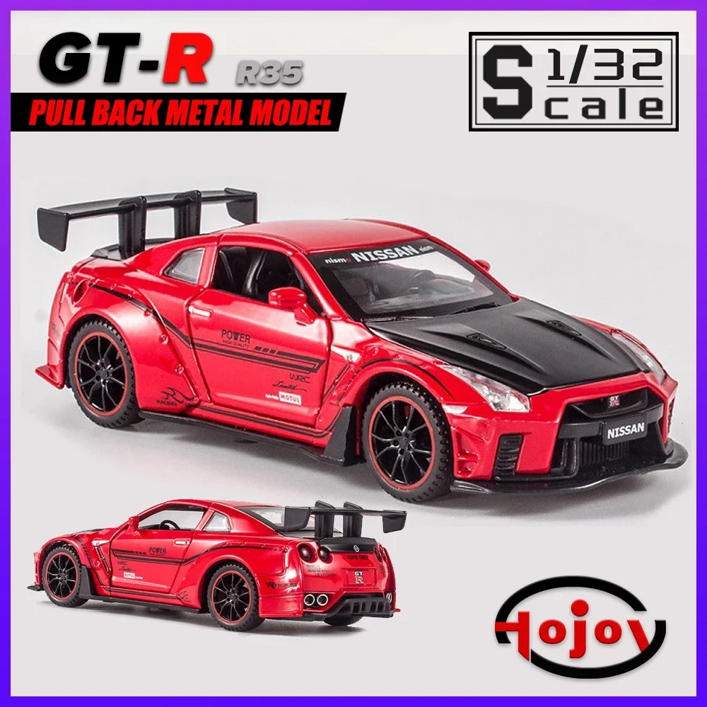 Scale-1-32-GTR-R35-Metal-Diecast-Alloy-Toys-Cars-Models-Sound-Trucks ...