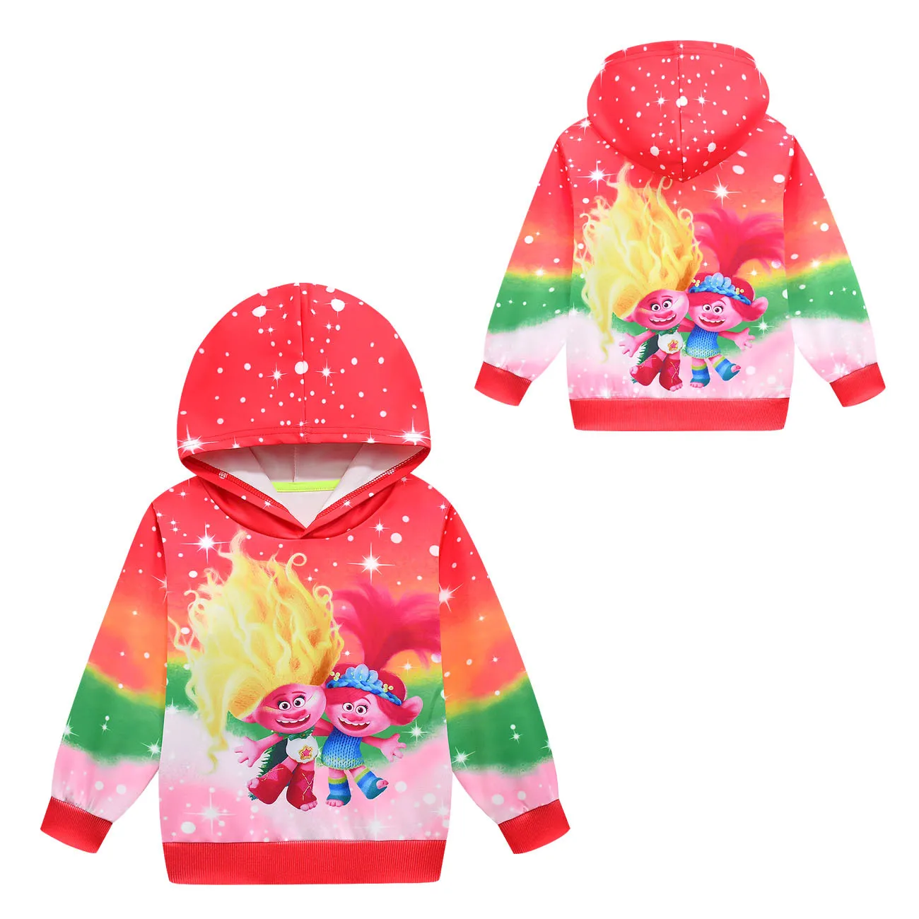 Children-Trolls-Hoodie-Coat-Girls-3-8T-Cartoon-Spring-Autumn-Sweatshirt ...
