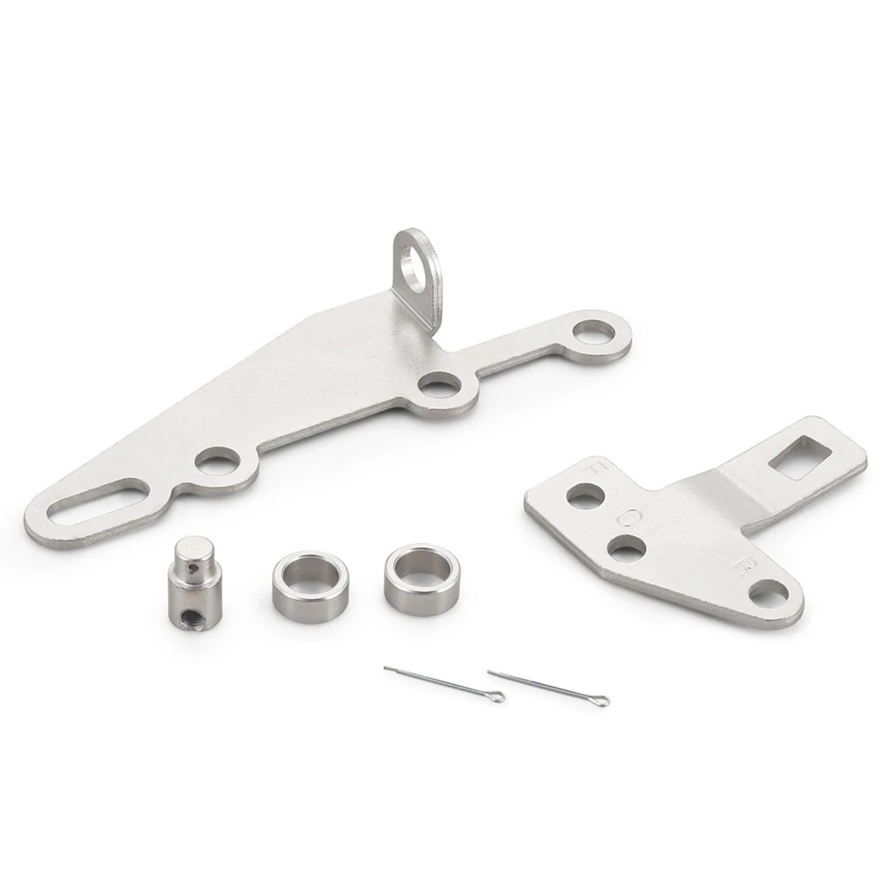New B&M 35498 Cable Bracket & Shift Lever Kit for GM TH400 TH350 TH250 ...