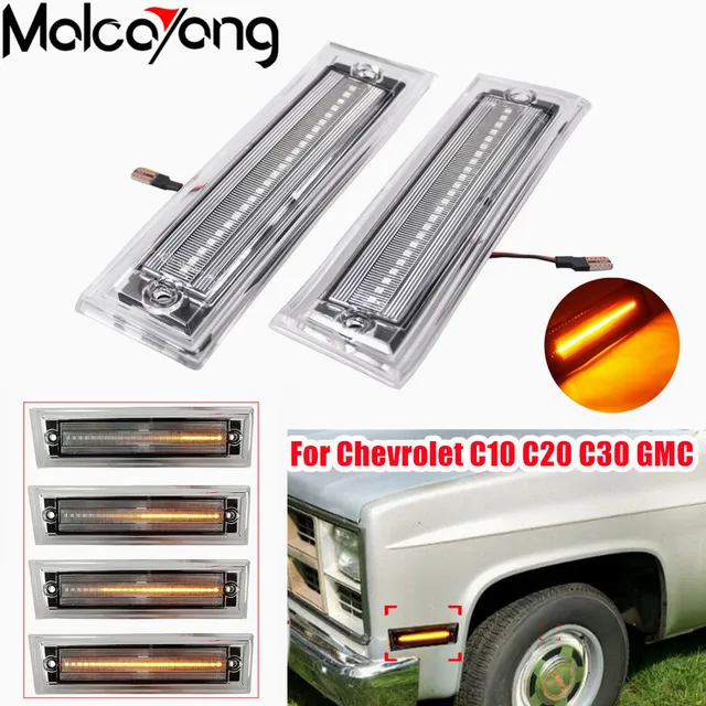 Tail Lights OKJHFD For Chevy For C10 Pickup & Panel For C20 Pickup For ...