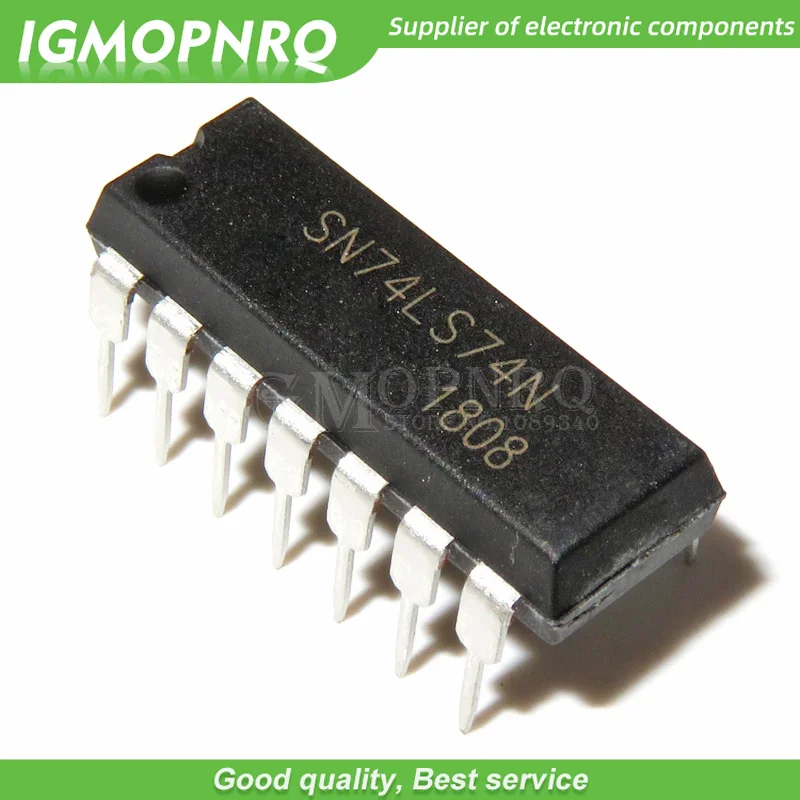 10PCS-HD74LS74AP-DIP14-HD74LS74-DIP-SN74LS74AN-DIP-14-74LS74-SN74LS74N ...