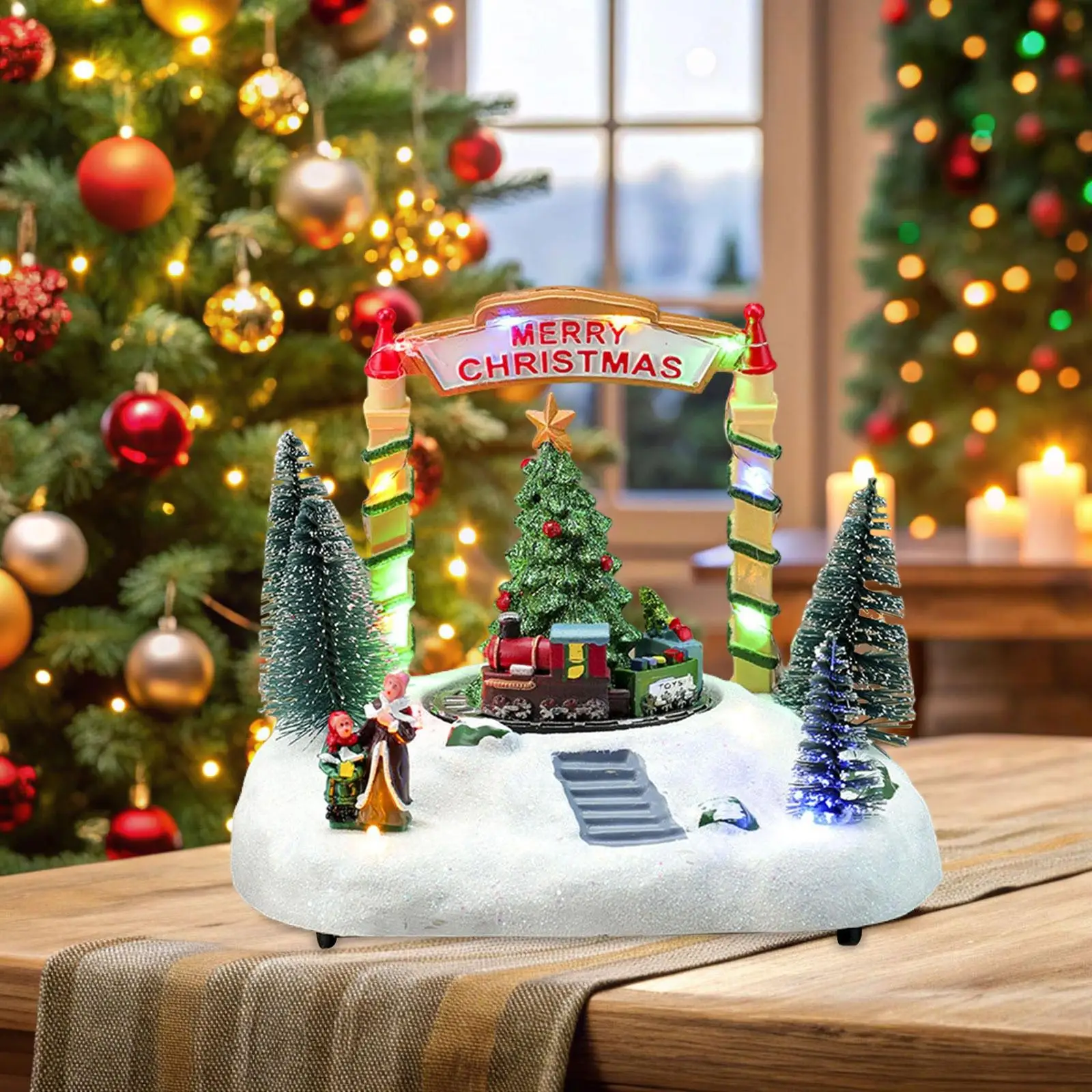 Merry Christmas Music Box with 8 Songs Party Gifts for Kids Wife ...