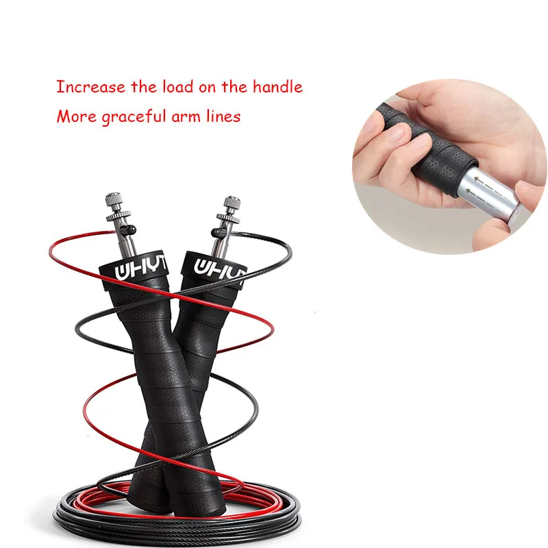 Speed-Skipping-Rope-Crossfit-Jump-Rope-with-Anti-Slip-Handle-for-Double ...