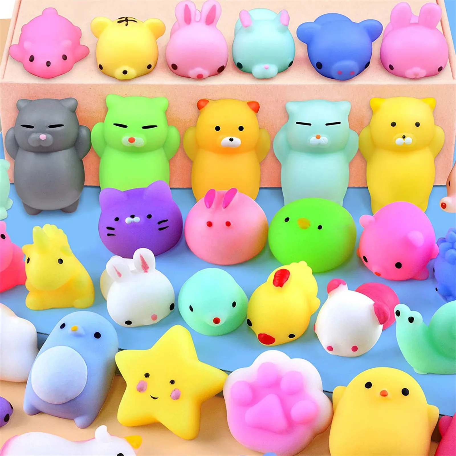 80pcs-Kawaii-Squishies-Mochi-Anima-Squishy-Toys-For-Kids-Antistress ...