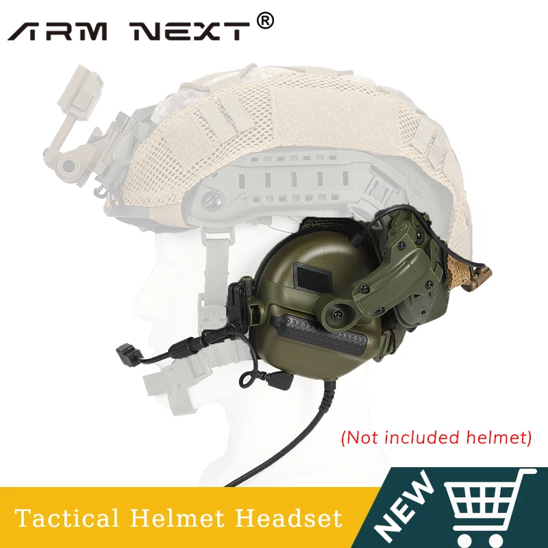 ARM-NEXT-Army-Shooting-Earmuffs-Tactical-Helmet-Headset-Electronic ...