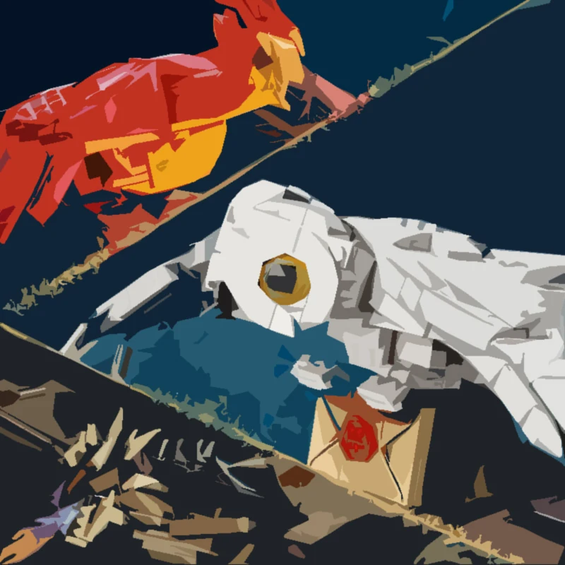 Miniso-Magic-World-Phoenix-b-ho-drag-n-juegos-de-construcci-n-bloques ...