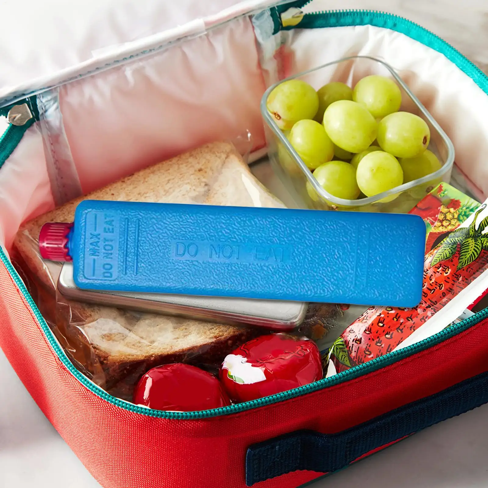 Lunch Box Ice Packs Reusable Ice Crystal Boxes Cooling Ice Packs ...