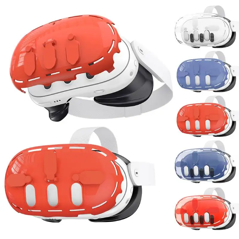 For-Meta-Quest-3-VR-Headset-PC-Transparent-Anti-Scratch-Front-Face ...
