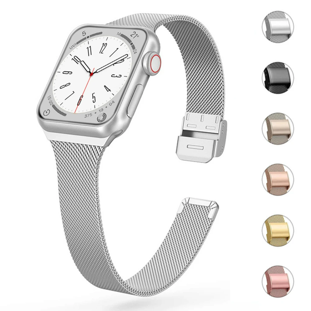 Milanese-Loop-Strap-for-Apple-Watch-45mm-41mm-44mm-40mm-42mm38mm ...