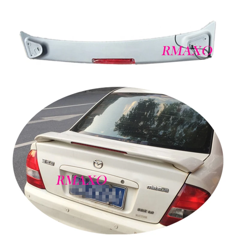 For-MAZDA-323-2000-Spoiler-High-Quality-ABS-Material-Car-Rear-Wing ...