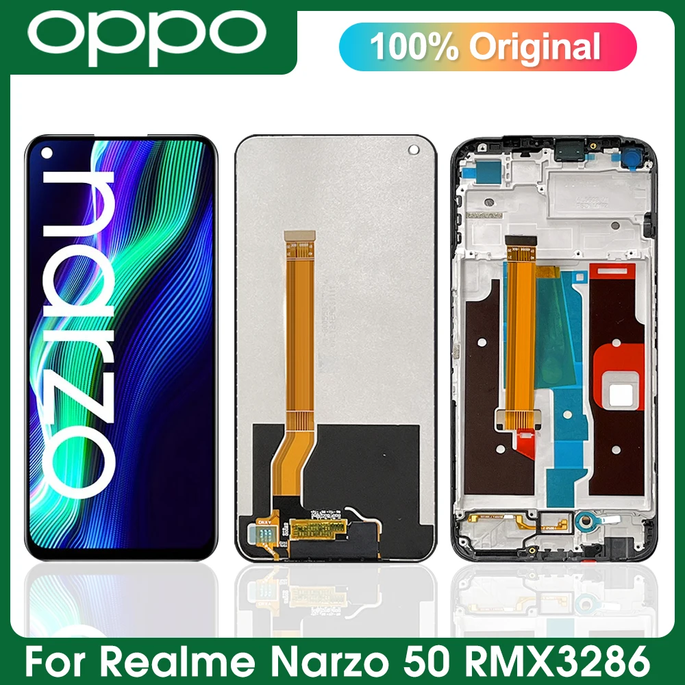Realme Narzo 50 Touch Screen | Digitizer Assembly Parts | Rmx3286 Screen | Lcd Display - Mobile ...