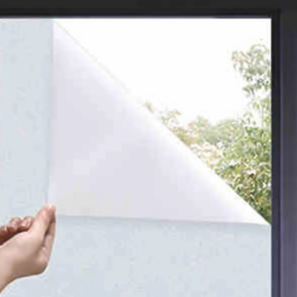 Frosted Glass Film Bathroom Window - 1 Roll Window Film Frosted Privacy ...