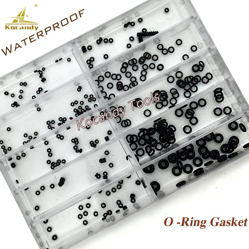 10-Size-Rubber-Watch-O-Ring-GASKET-set-for-Watch-Crown-Parts-of ...