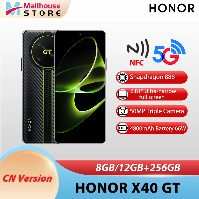 Honor-tel-fono-inteligente-X40-GT-Smartphone-con-Snapdragon-888-pantalla-flash-esports-de-144Hz ...
