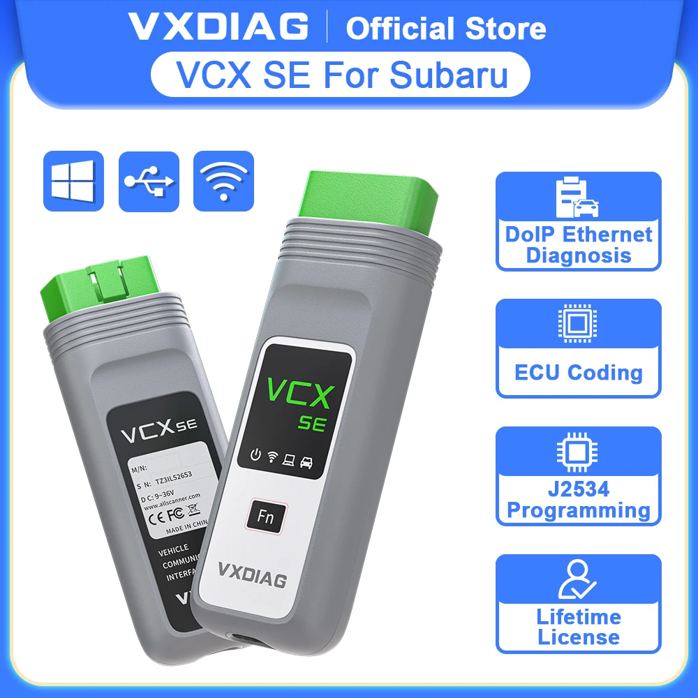 VXDIAG-VCX-SE-for-Subaru-SSM3-Car-OBD2-OEM-Full-System-Diagnostic ...