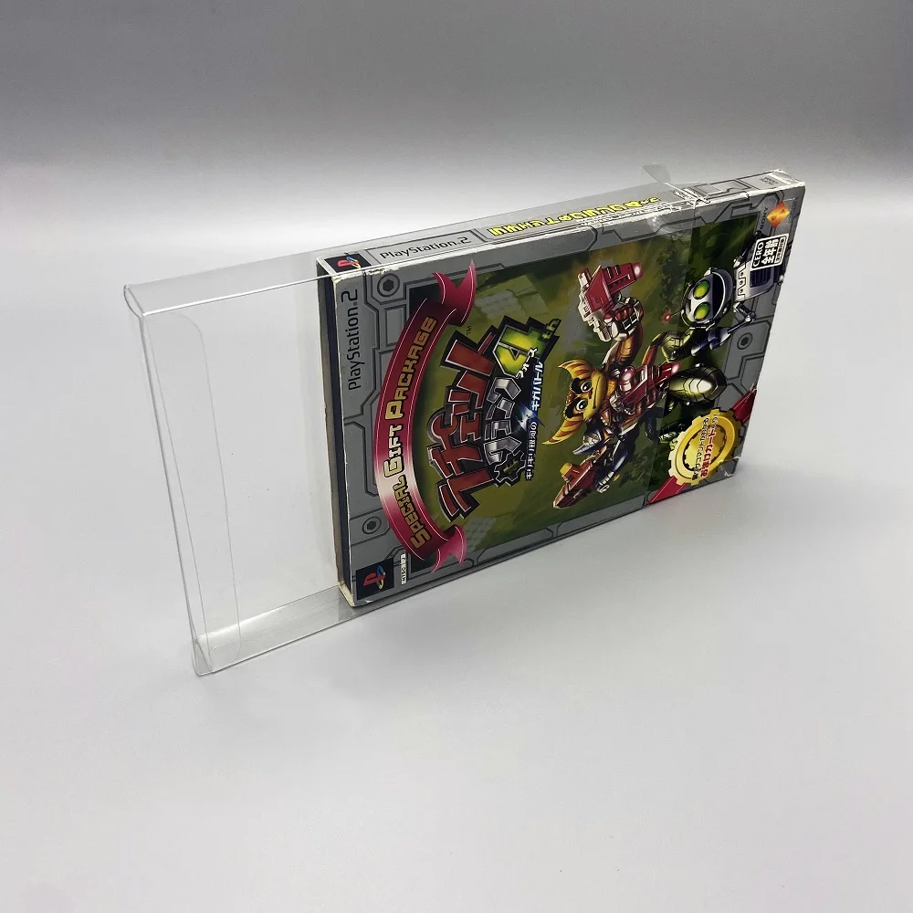 Ps2 Game Protector | Display Case | Collect Box - 5 Box Sony Ps2 Games ...