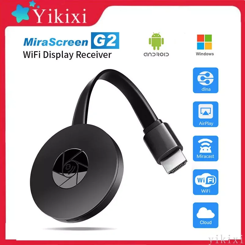 Dongle de pantalla Miracast 1080P, compatible con HDMI, TV Cast Stick ...